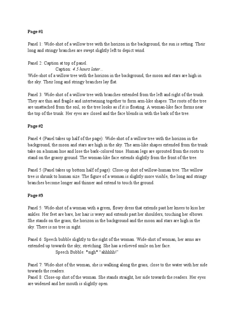 Final Draft of Graphic Novel Unit Final | PDF