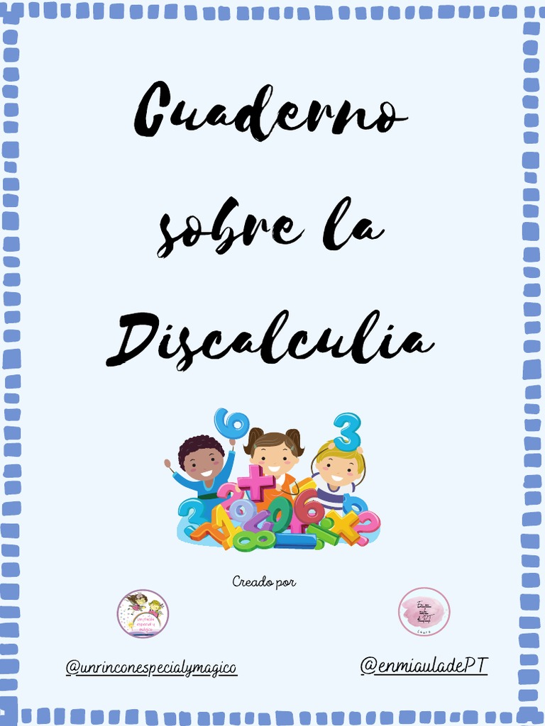 Cuaderno Sobre La Discalculia | PDF | Aprendizaje | Cognición