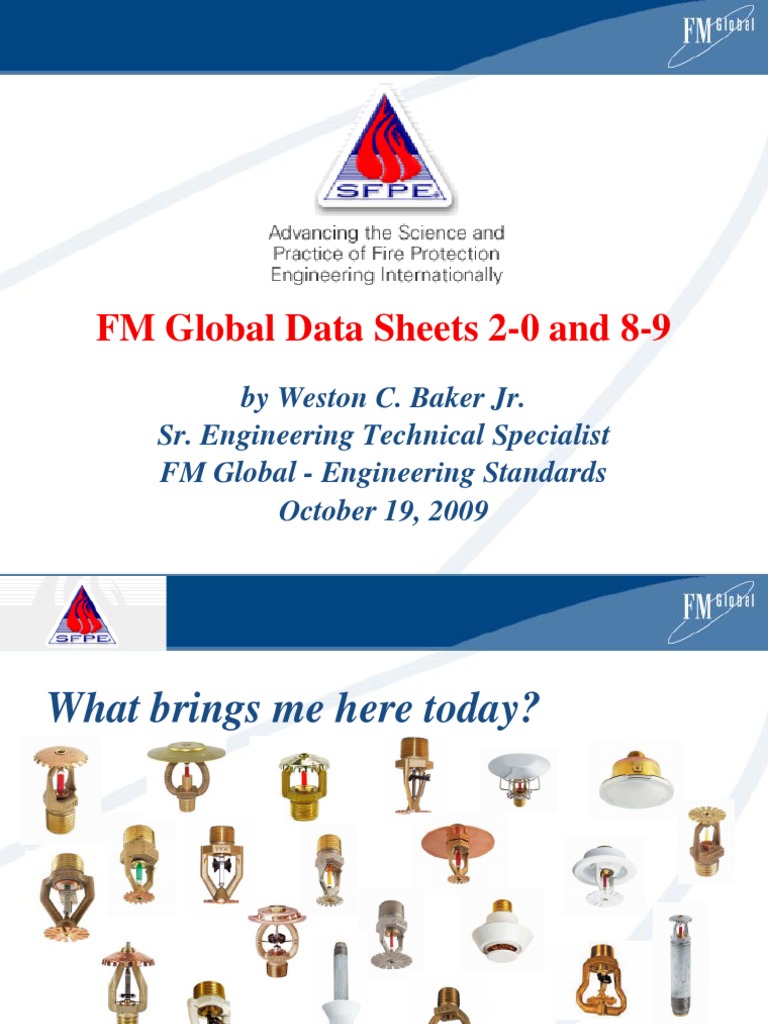 FM Global Data Sheets 2-0 and 8-9 | Download Free PDF | Fire Sprinkler ...