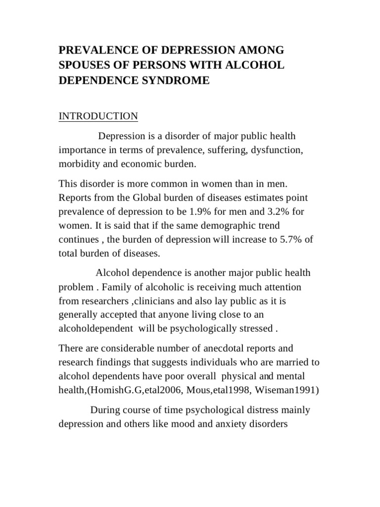 Ghuyt | PDF | Major Depressive Disorder | Alcoholism