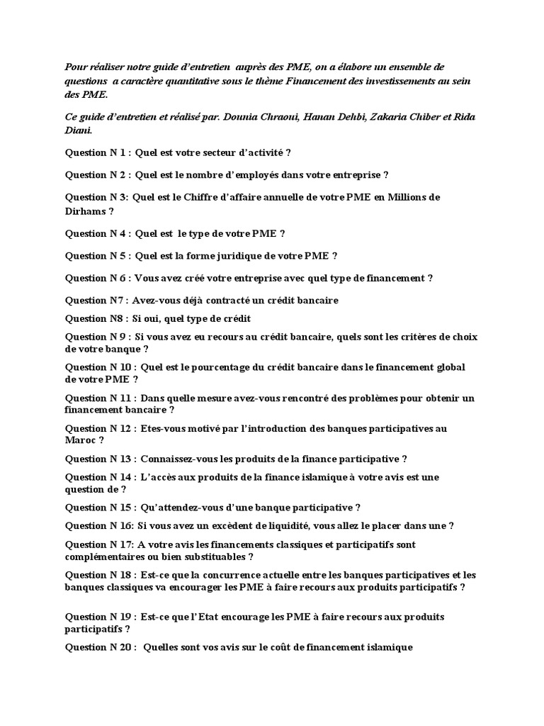 Guide D Entretien | PDF