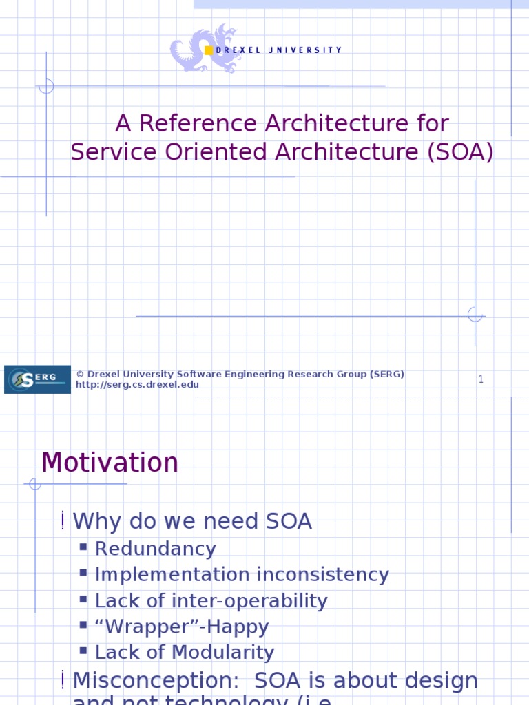A Reference Architecture For Service Oriented Architecture (SOA) | PDF | Service Oriented ...