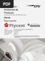 Hoja Técnica de Plyrock | PDF | Materiales de construcción | Materiales