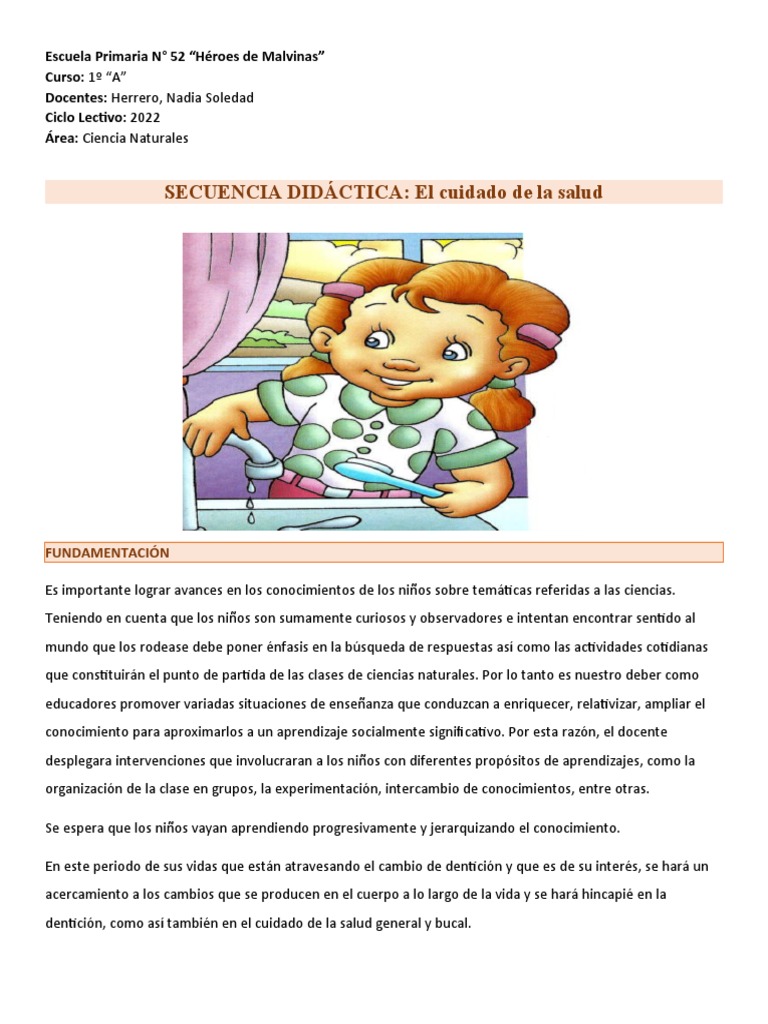 Cuidado de la Salud en Primaria | PDF | Aprendizaje | Educación primaria