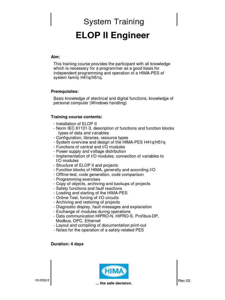 ELOP II Engineer: System Training | PDF | Computers