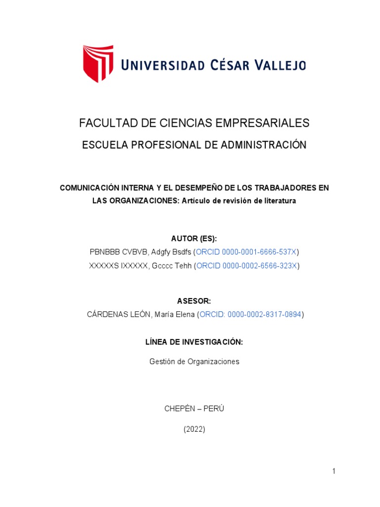 Ejemplo de Articulo 1 | PDF