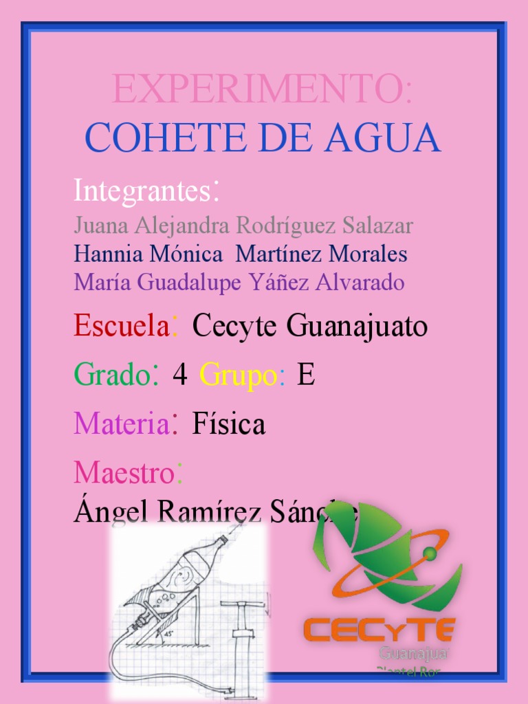 Experimento Cohete | PDF | Cohete | Agua