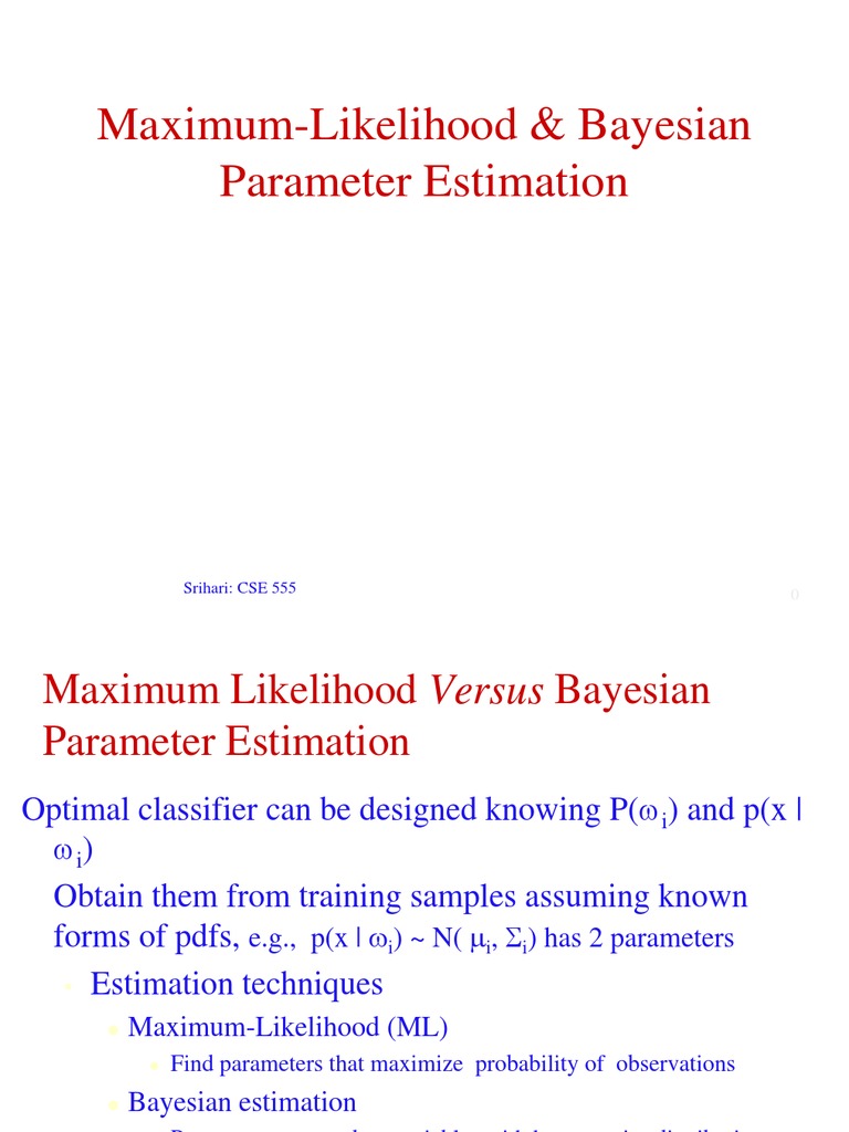 Chap3 Part1 | PDF | Estimation Theory | Bias Of An Estimator