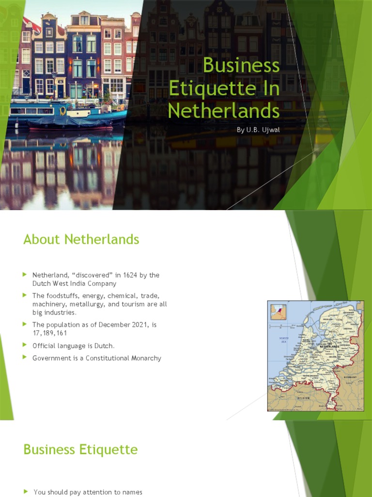 Business Etiquette in the Netherlands: A Guide to Cultural Norms ...
