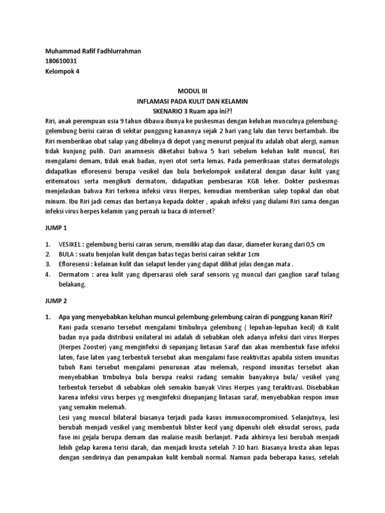 Muhammad Rafif - Modul 3 - 3.5 | PDF | Kesehatan Holistik
