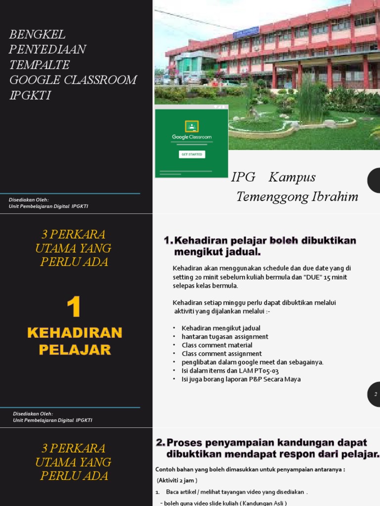 Bengkel Template GC | PDF