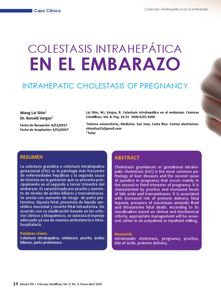 Colestasis en El Embarazo | PDF | El embarazo | Parto