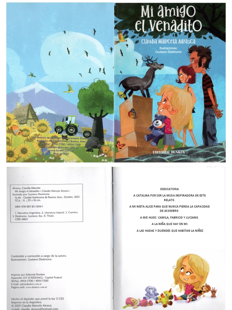 Mi Amigo El Venadito - Claudia Marcela Airasca - Cuento Venado Tuerto | PDF