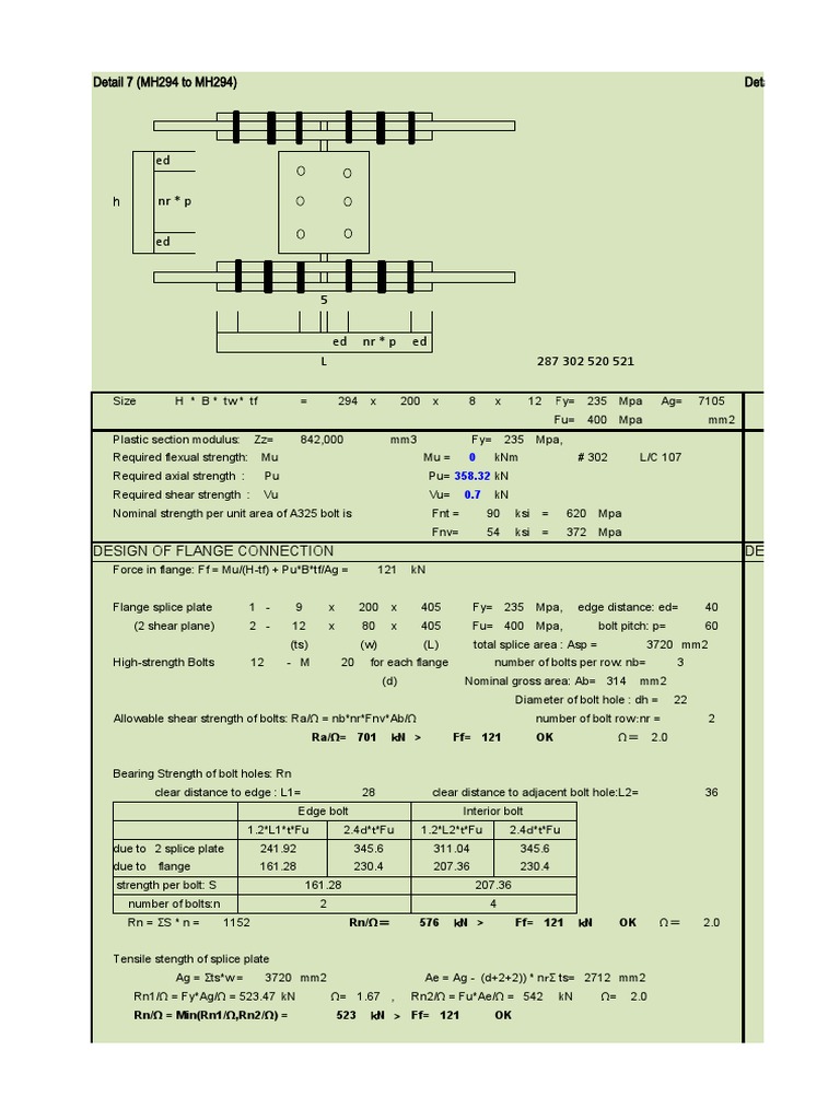 Splice Connection | PDF | Civil Engineering | Mechanical Engineering