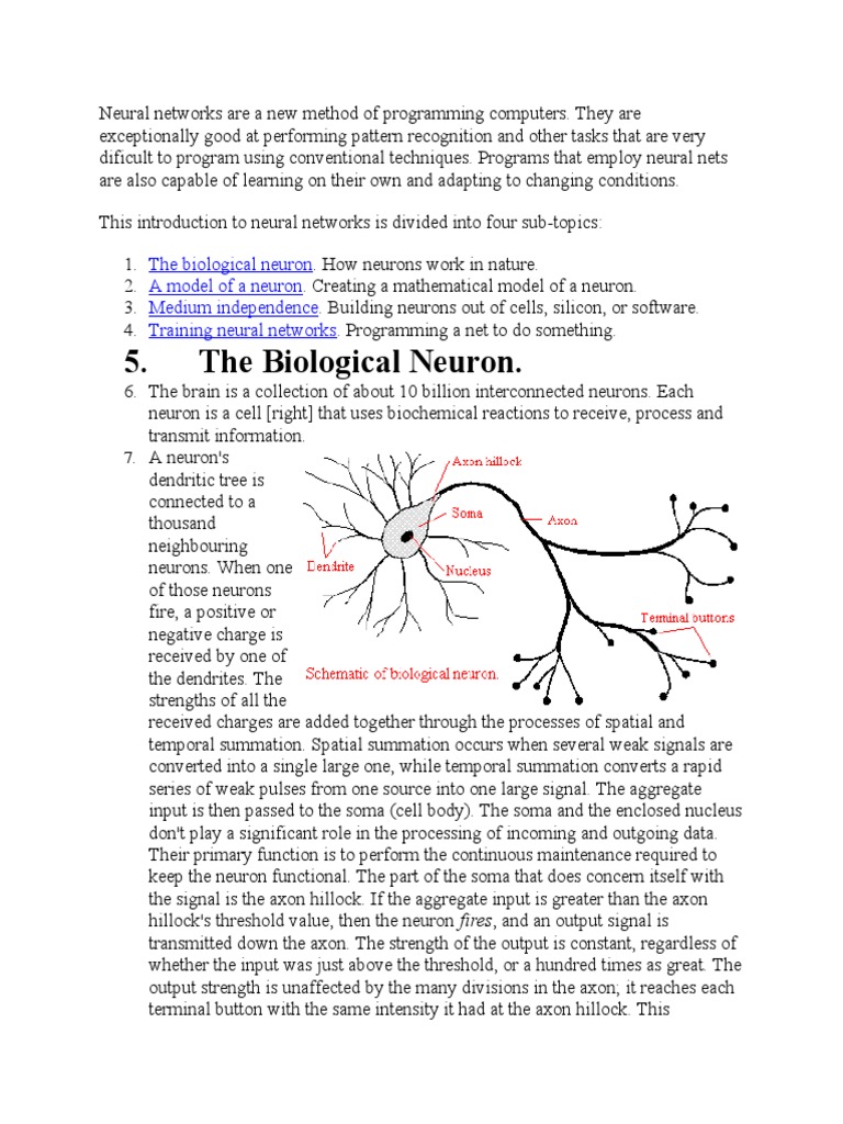 Neural networks | PDF | Neuron | Artificial Neural Network