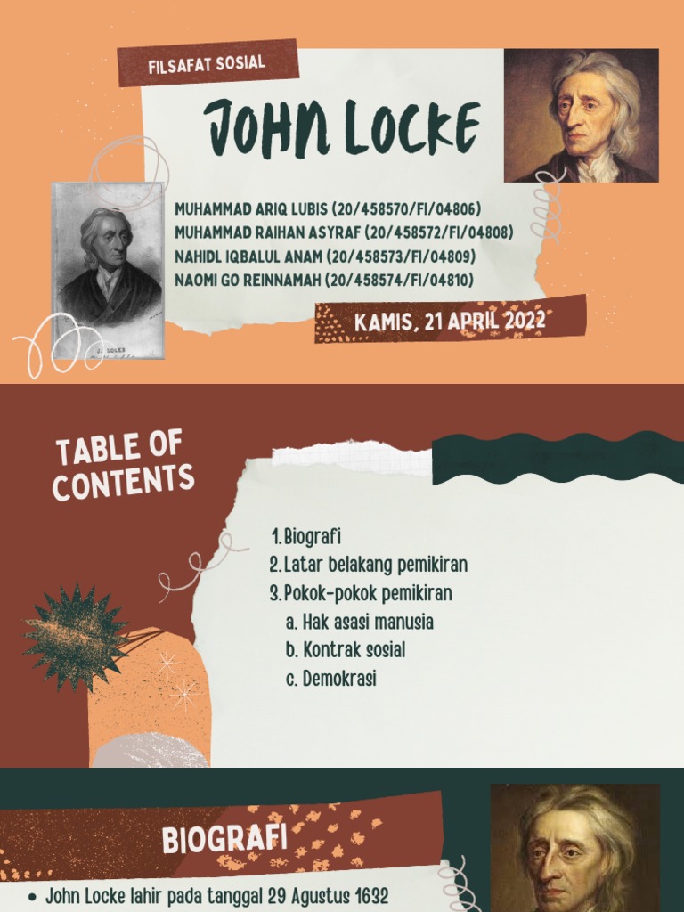 Kelompok 6 Filsos - John Locke | PDF