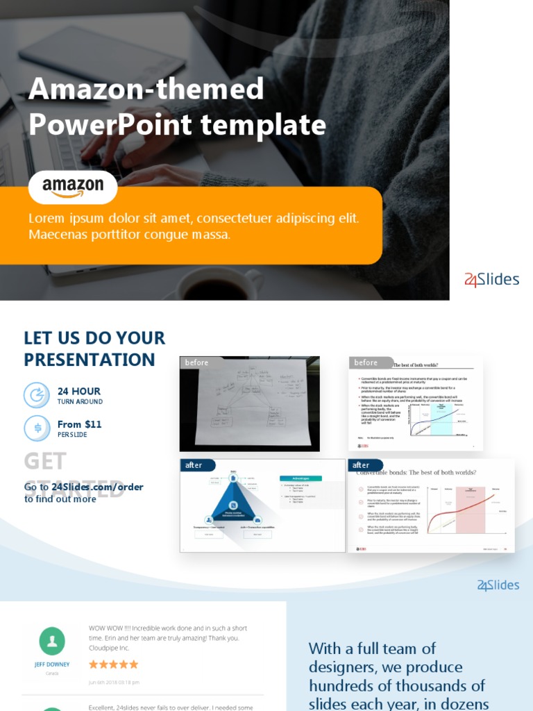 Amazon PPT Creative | PDF | Business | Economies