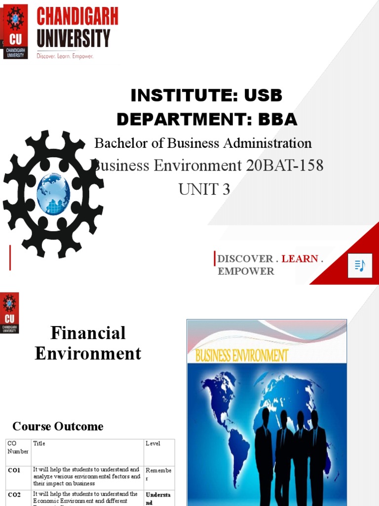 Financial Environment | PDF