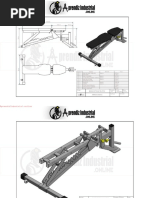 Maquinas para Gym Planos Medidas Construir | PDF