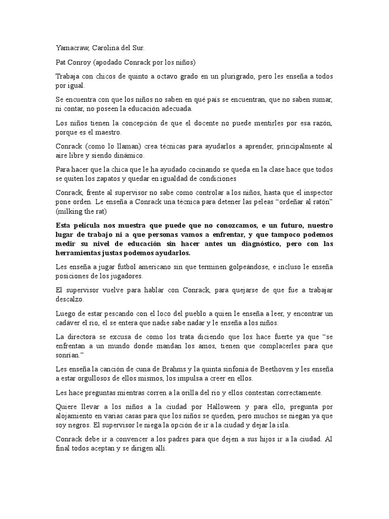 Conrack | PDF