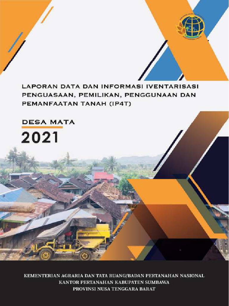 Laporan Ip4t 2021 Desa Mata Kabupaten Sumbawa | PDF | Pengelolaan Keuangan & Uang