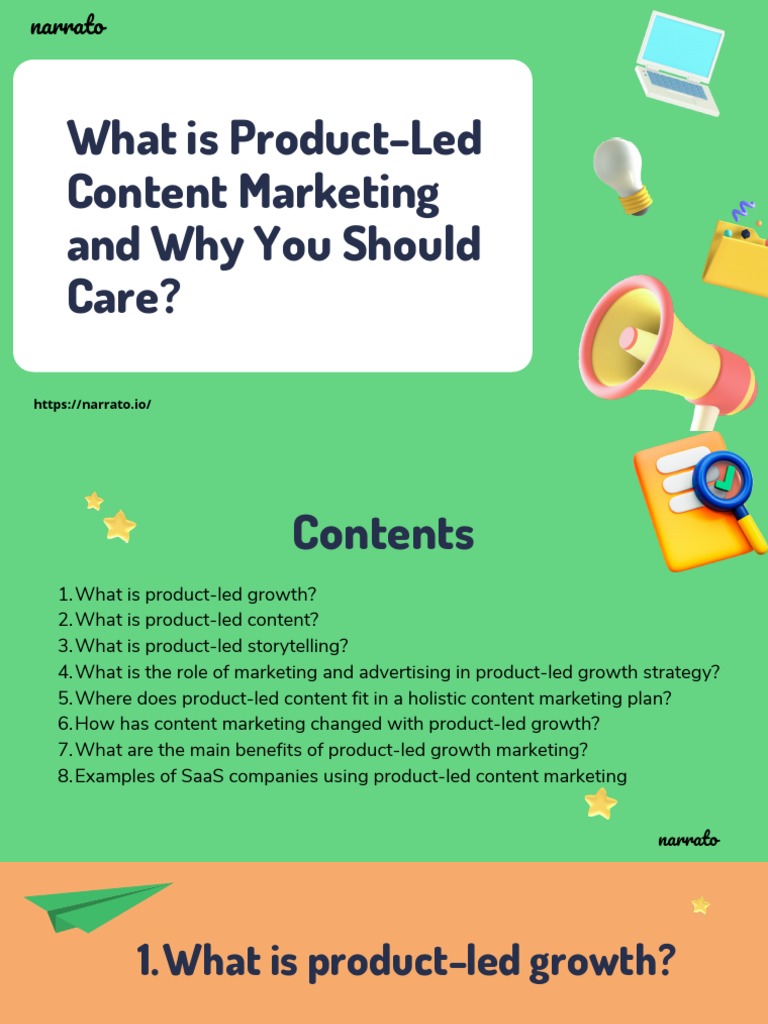 Understanding Product-Led Content Marketing | PDF | Marketing | Narrative