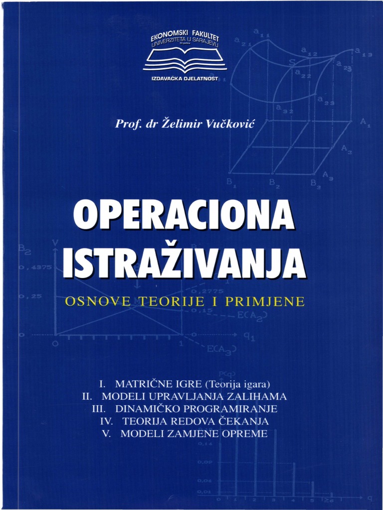 Operaciona Istrazivanja | PDF