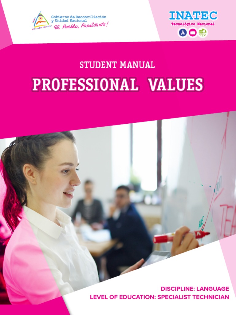 Professional Values Manual for Teachers | PDF | Teachers | Value (Ethics)