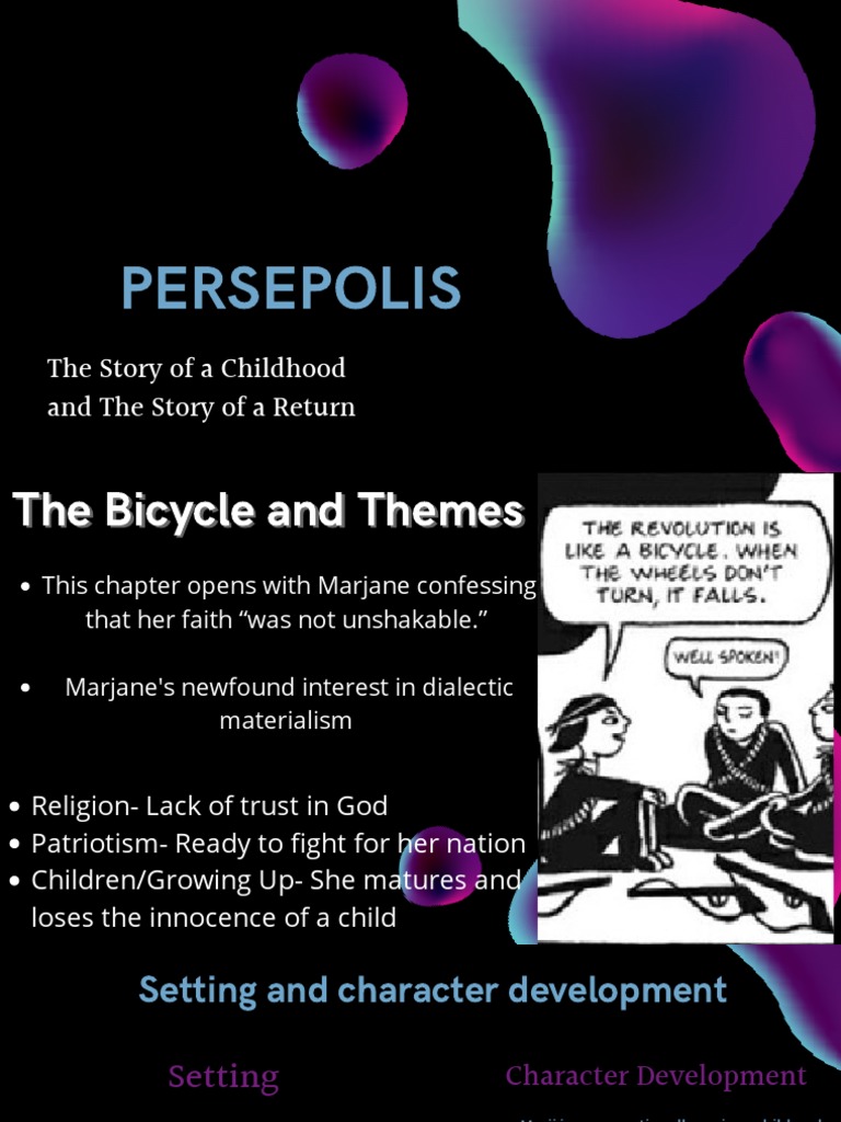 Persepolis: The Story of A Childhood and The Story of A Return | PDF ...