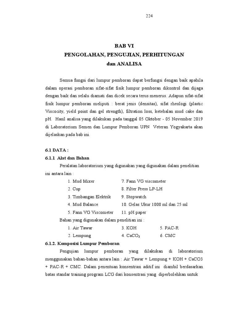 BAB 6 - Pengolahannnnnnnn Fixx | PDF