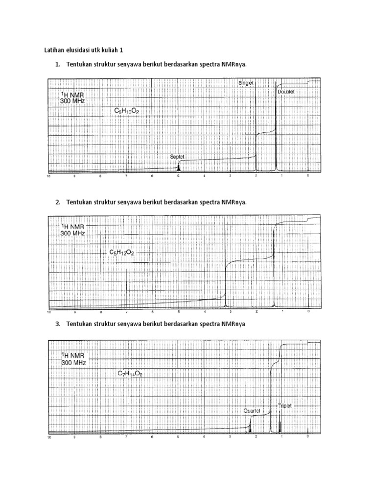Latihan NMR | PDF | Sejarah