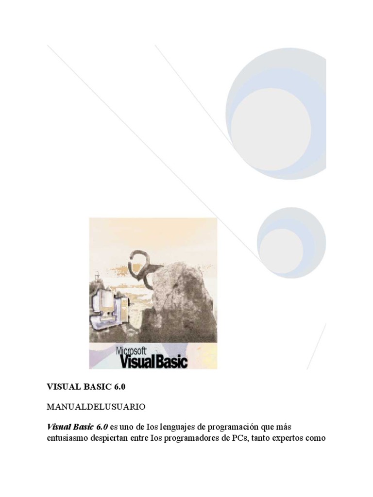 Visual Basic 6.0 | PDF | Inteligencia (IA) y semántica | Inteligencia ...