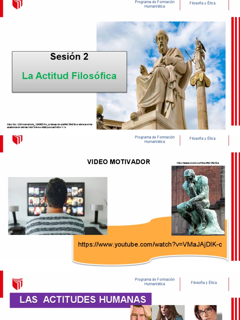 Actitud Filosófica y Ética: Claves y Características | PDF | Humanismo ...