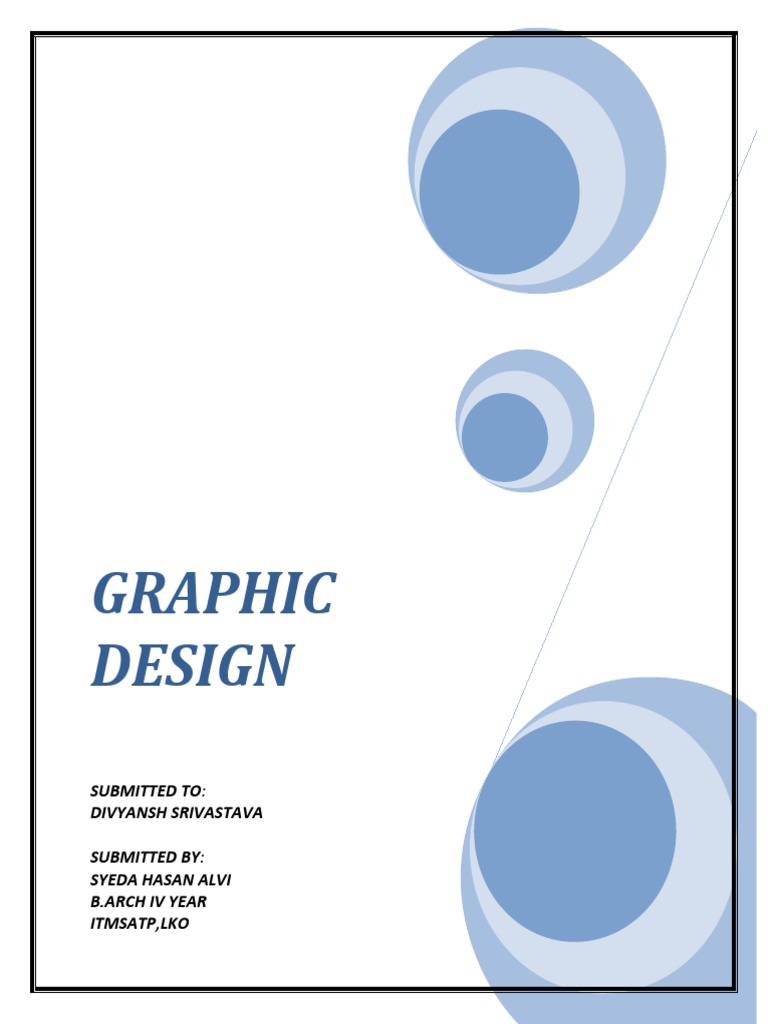 Graphic Design Assignment 1 | PDF | Graphic Design | Design