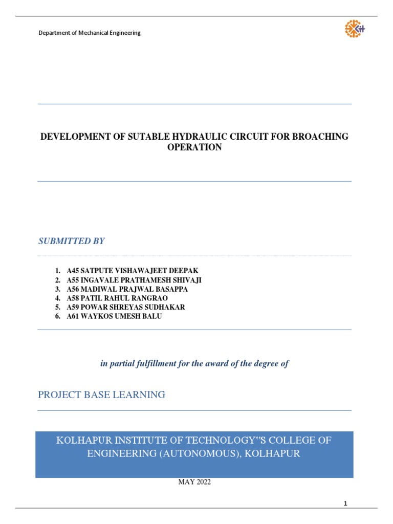 Ihp Report 2.0 | Download Free PDF | Machining | Machines