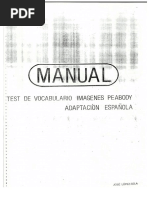 PEABODY Manual PPVT III PDF | PDF