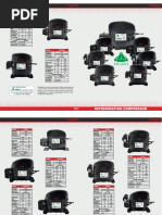 Domestic Refrigerator Compressor Chart | PDF | Food Science | Refrigerator