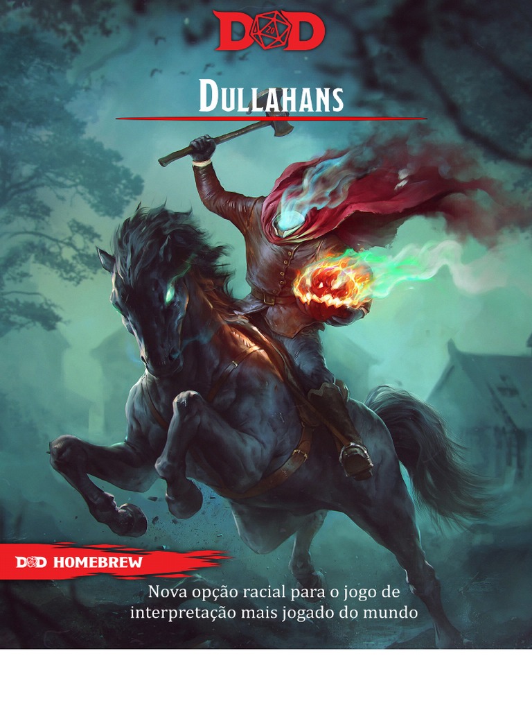D&D 5e: Raça Dullahan | PDF | Alma | Humano