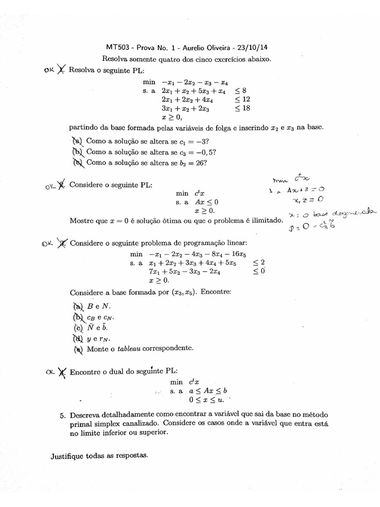 Provas Anteriores | PDF