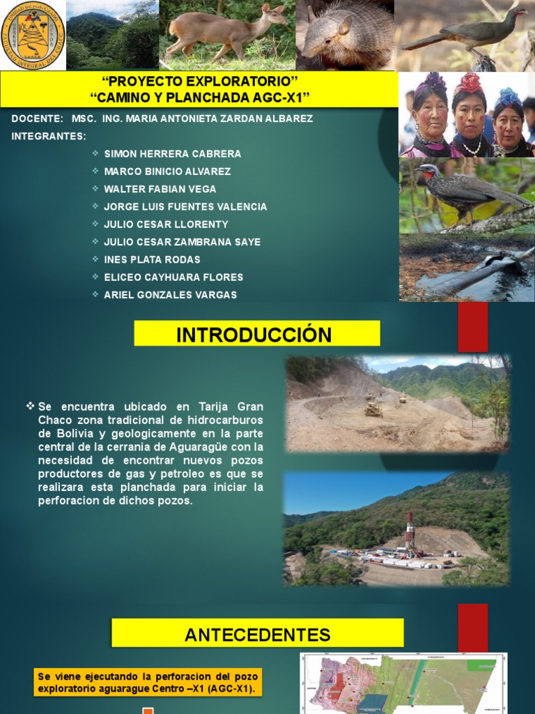 Planchada Aguarague Agc-X1 | PDF | Deforestación | Naturaleza