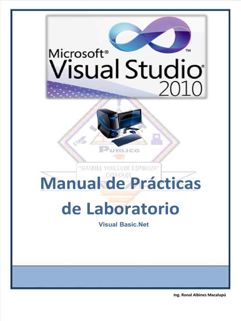 Manual de Prácticas en Visual Basic.NET | PDF | Básico | Entorno de ...