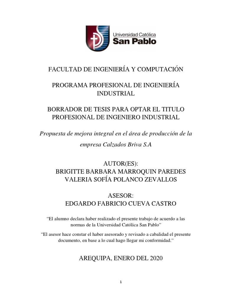 Polanco Zevallos Valeria Sofia Marroquin Paredes Brigitte Barbara | PDF ...