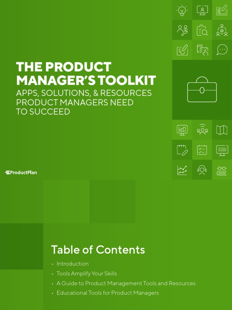 Product Manager's Toolkit | PDF | Usability | Web Application