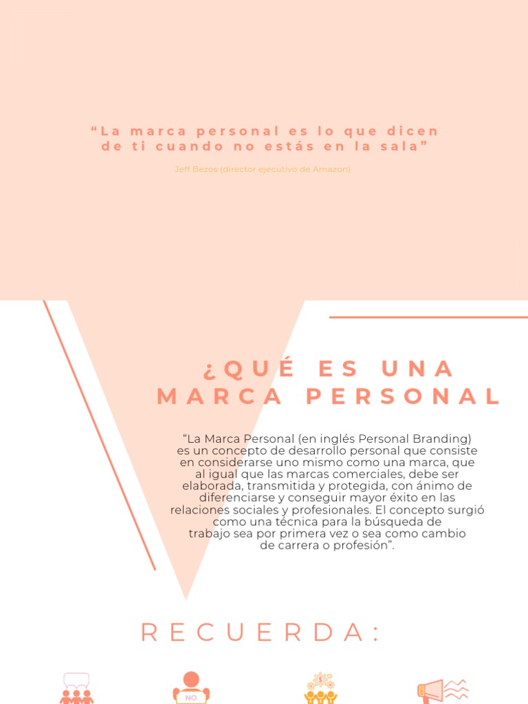 Master Class Marca Personal | PDF | Marca | Marketing