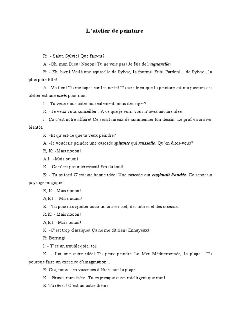 Saynete Sceneta | PDF