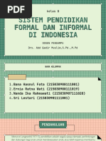 Pengertian dan Ciri Pendidikan Informal | PDF