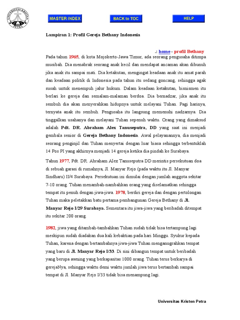 Jiunkpe Ns s1 2005 41401036 8531 Bethany Appendices | PDF