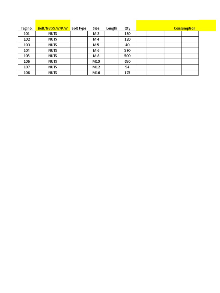 Material STOCK LIST | PDF