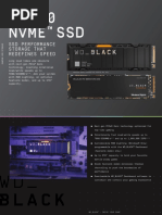 Data Sheet PC sn5000s Nvme SSD 202409 | PDF | Solid State Drive | Flash Memory
