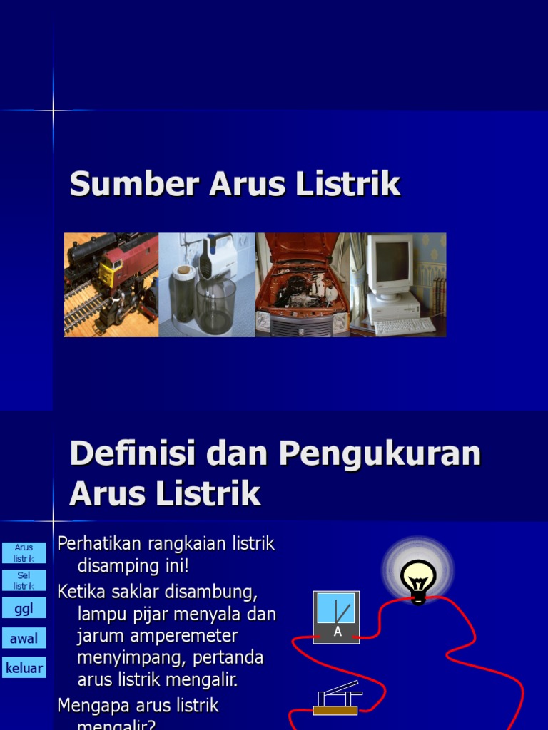 Sumber Arus Listrik | PDF